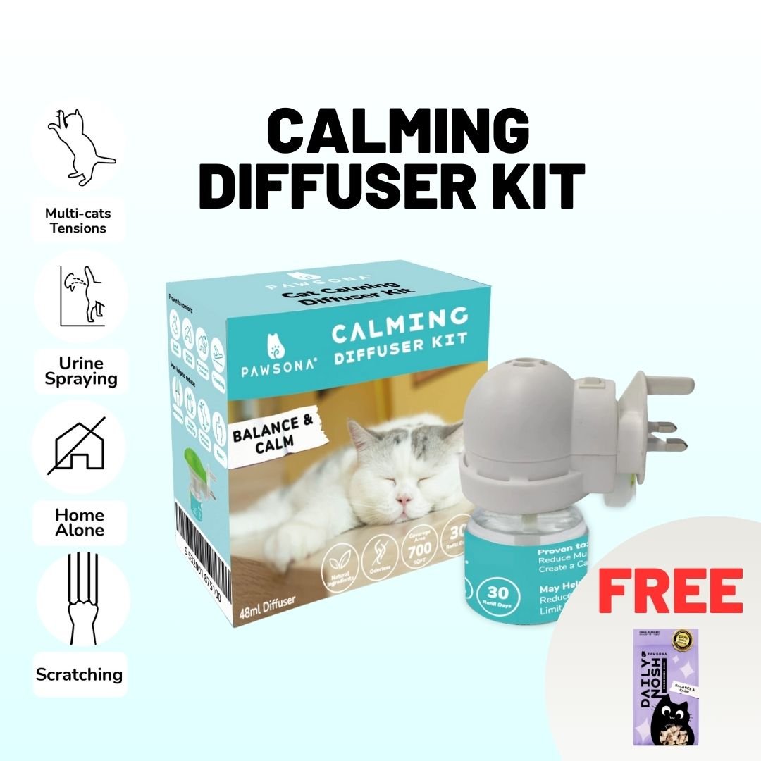 Pawsona Cat Calming Diffuser: Proven Stress Relief for Cats